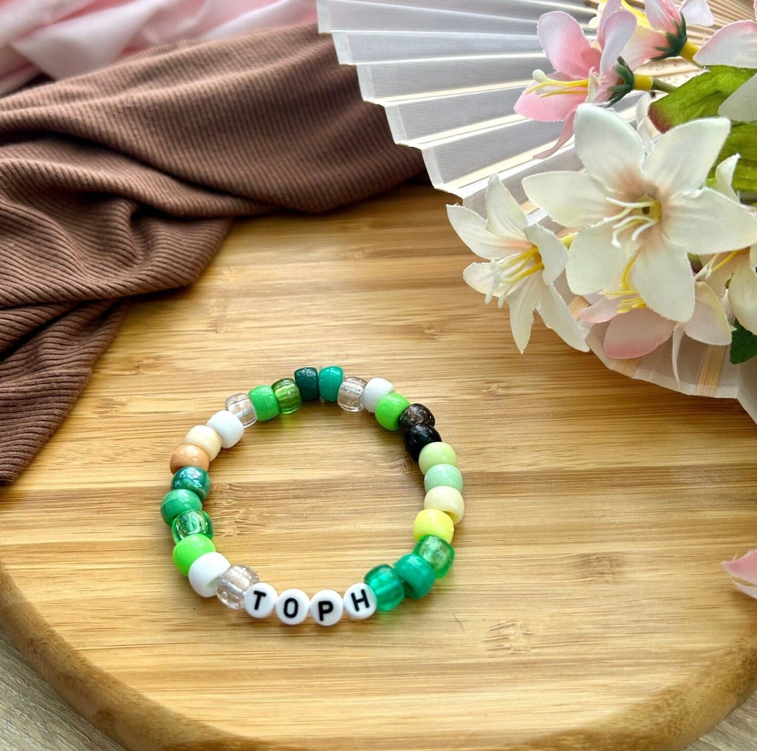 Toph ATLA Beaded Bracelet - Etsy