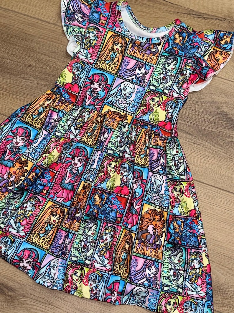 Creepy High Inspired Dress - Etsy