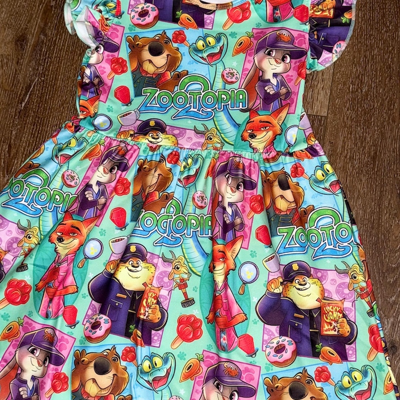 Zootopia Outfit for Girls - Etsy