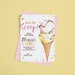 Heres the Scoop Birthday Invitation Template, Editable Invitation ...