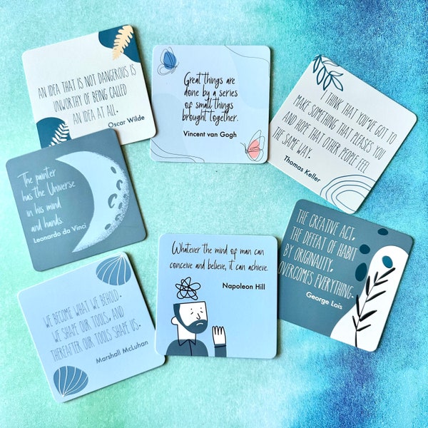 Quote Cards - Etsy