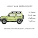 Embroidery Jimny Design / Suzuki Jimny 4x4 JB74 JB64 / off Road ...