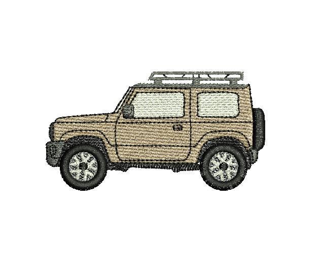 Embroidery Jimny Design / Suzuki Jimny 4x4 JB74 JB64 / off Road ...