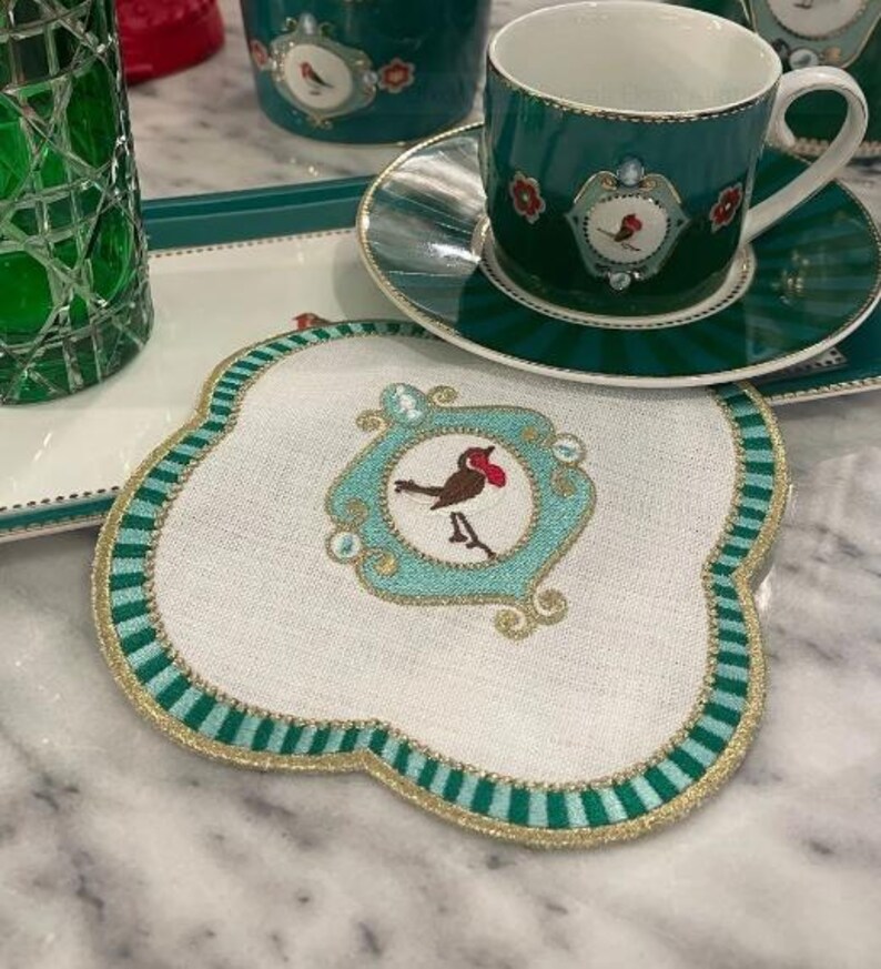 Pip Studio Napkin Table Cloths Napkin Applique Machine Embroidery ...