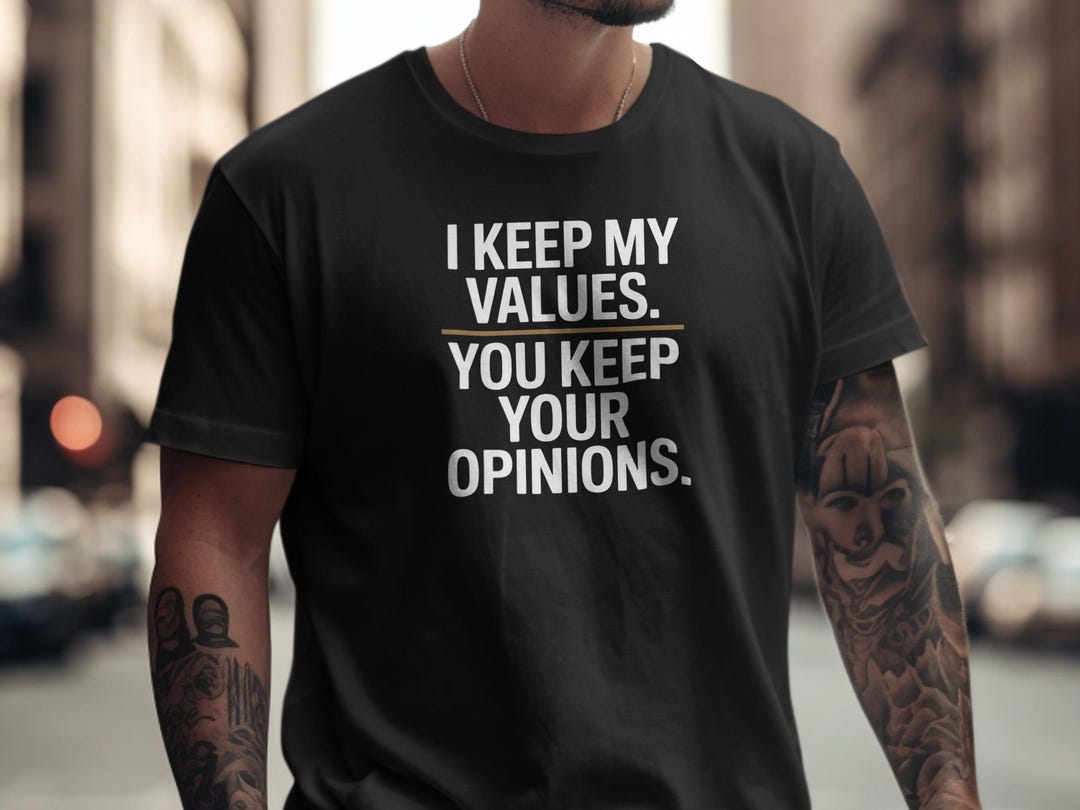 Values Opinions Gift, Conservative Saying, Christian Beliefs, Husband ...