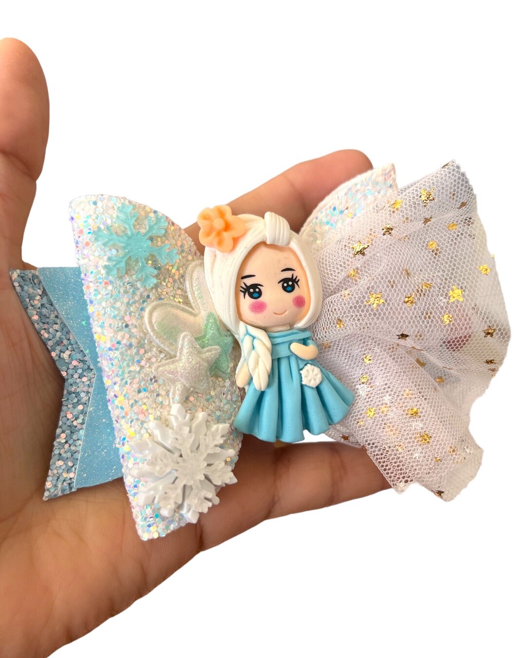Frozen Inspired Bow Elsa Inspired Bows Frozen Birthday Party Bows for ...