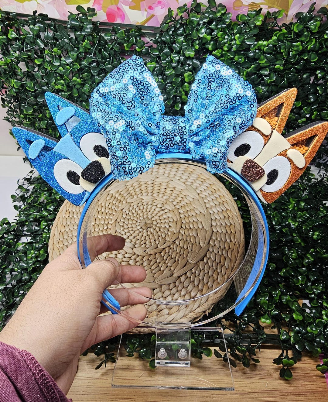 Bluey Headband, Bluey Ears Headband, Bluey and Bingo Birthday, Bluey ...