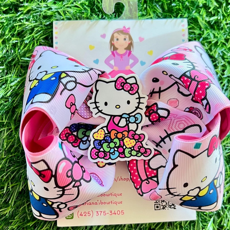 Hello Kittys Bow Svg - Etsy