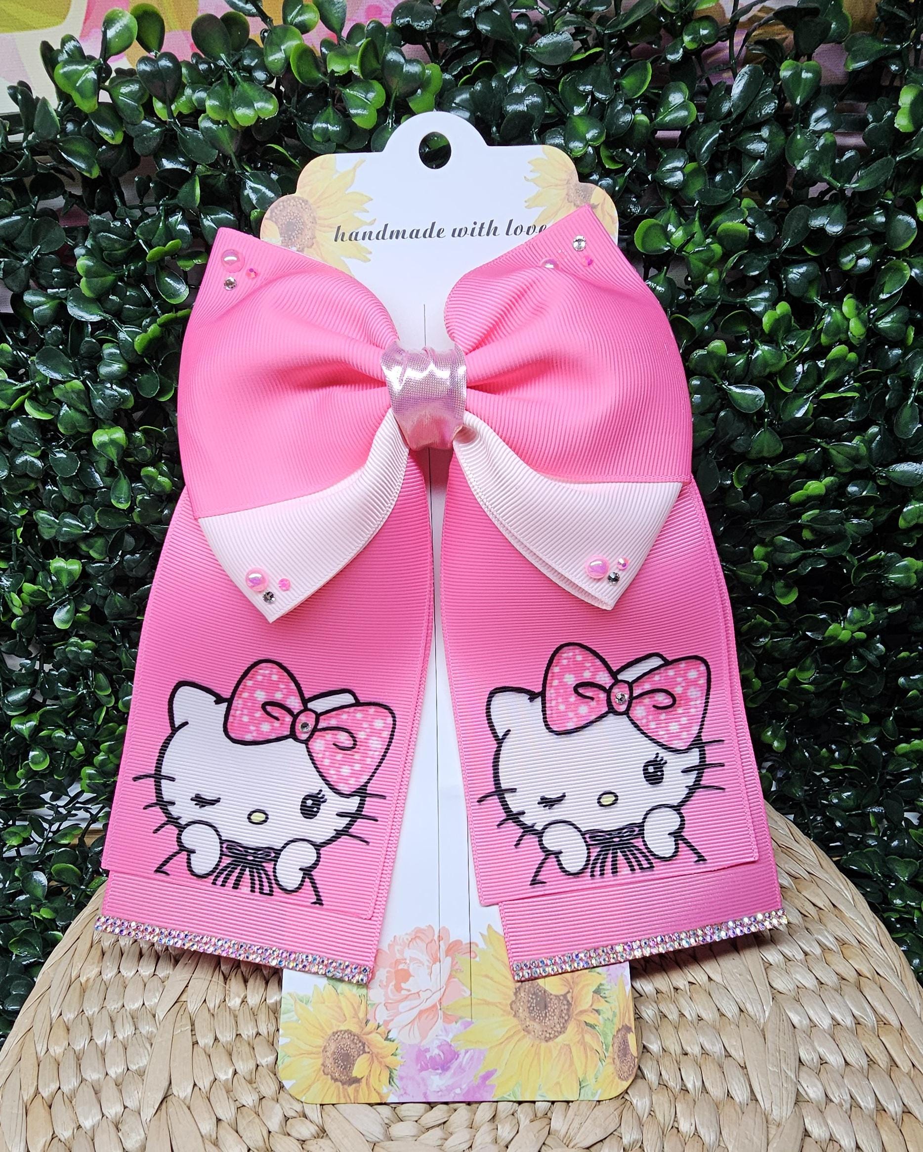 Hello Kitty Bow, Hello Kitty Cheer Bow, Hello Kitty Birthday, Kitty and ...