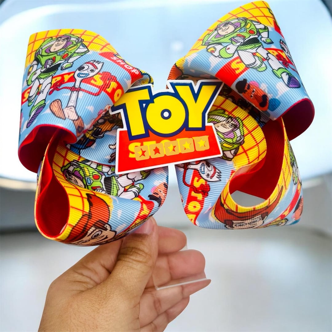 Jumbo Toy Story Hair Bow, Woody Print Hair Clip - Etsy