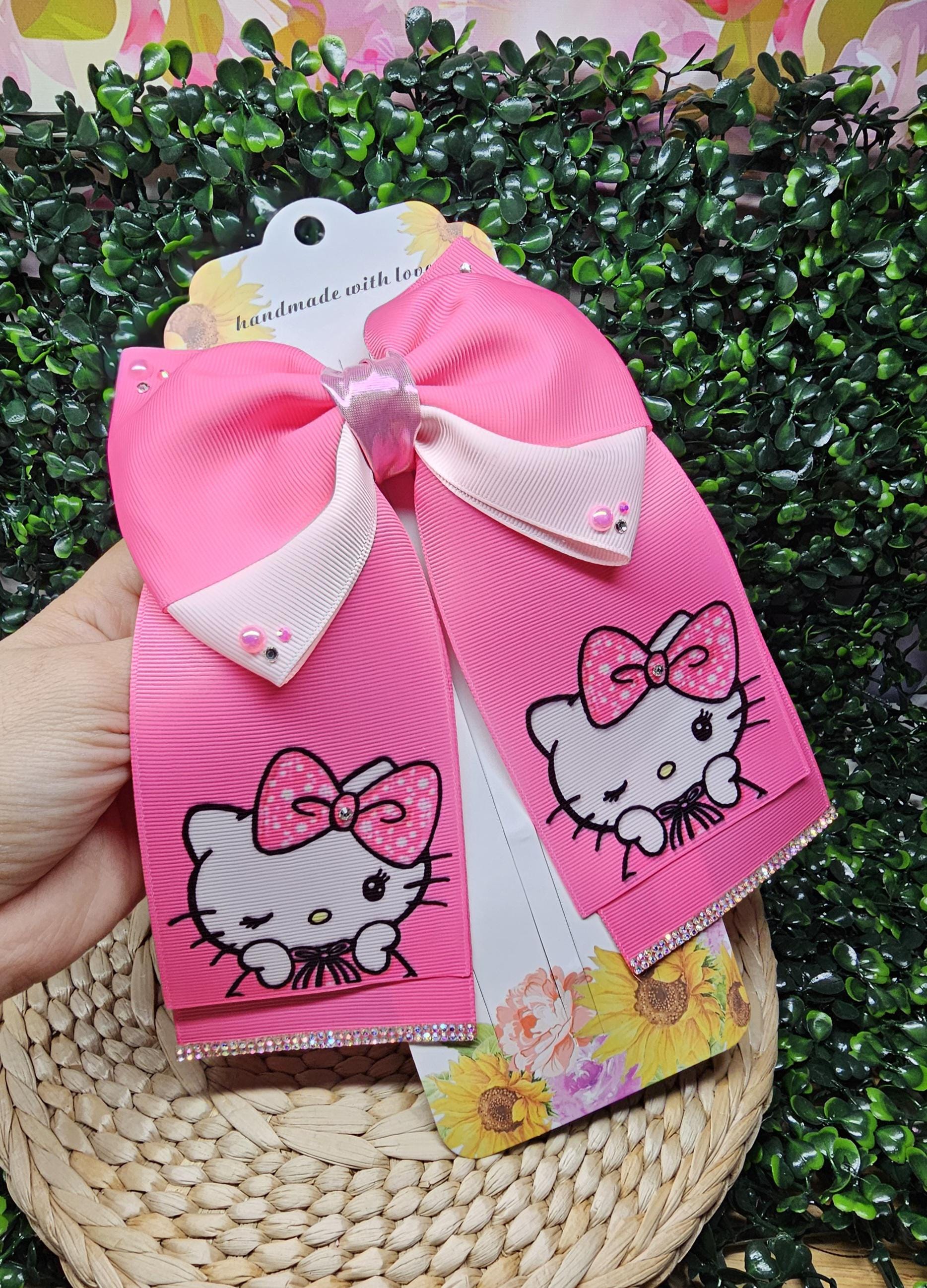 Hello Kitty Bow, Hello Kitty Cheer Bow, Hello Kitty Birthday, Kitty and ...