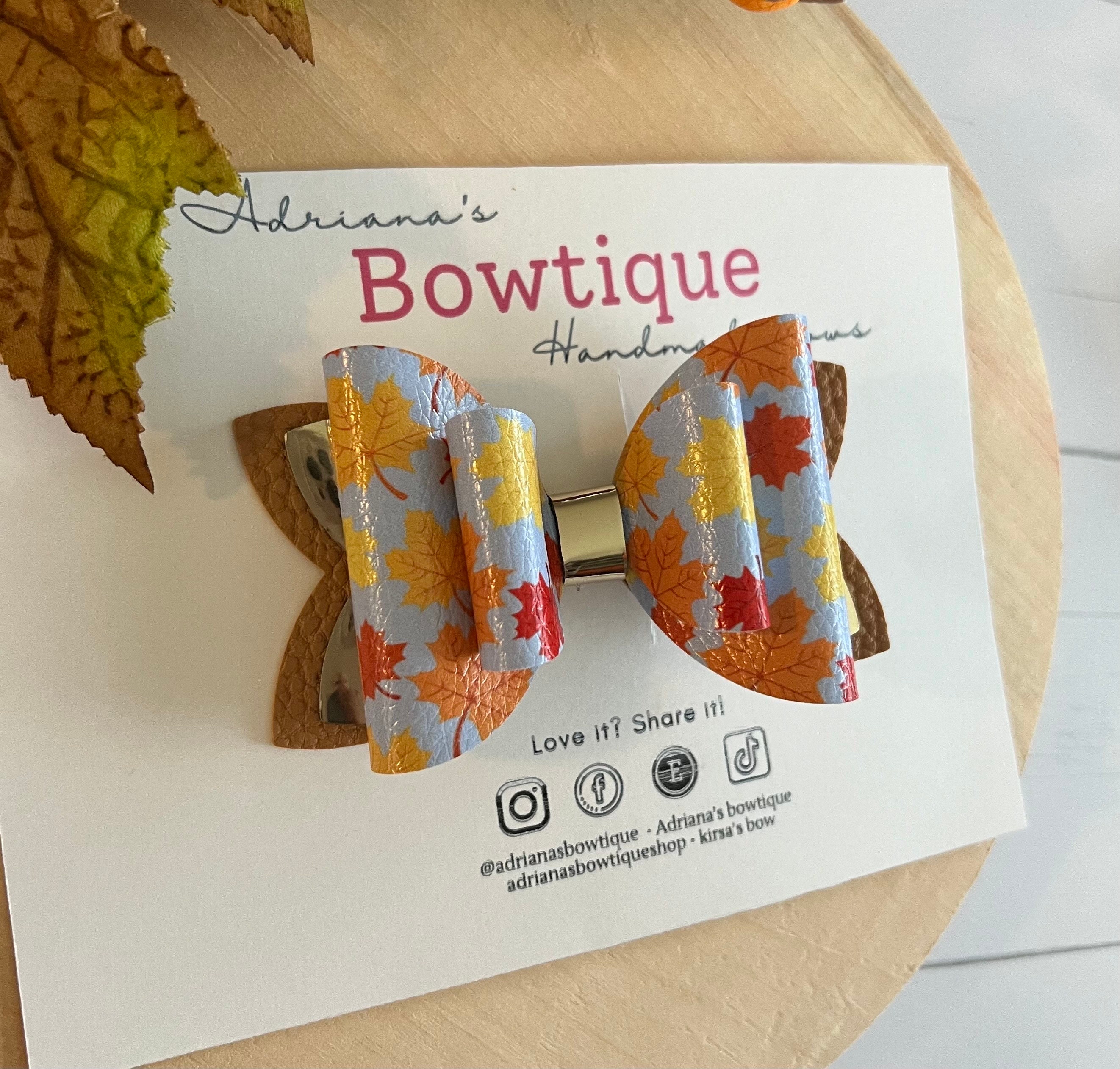 Cute Autumn Bows 4 for Girls and Little Girls Pumpkin Spice - Etsy