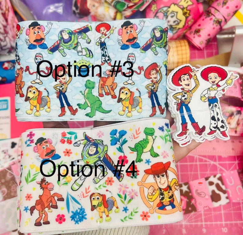 Jumbo Toy Story Hair Bow, Woody Print Hair Clip - Etsy