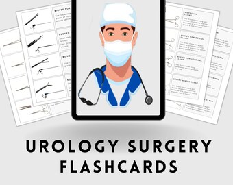 Surgical Tech Flashcards - Etsy