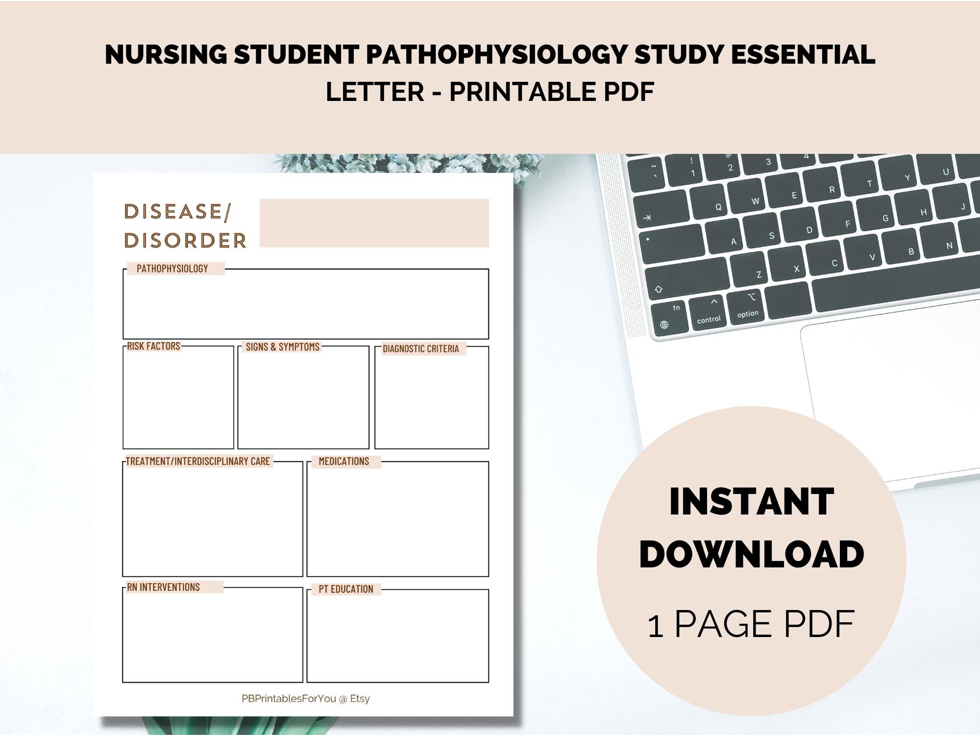 Nursing Student Pathophysiology Study Essential | Nursing School Study Help | Passing Nursing ...