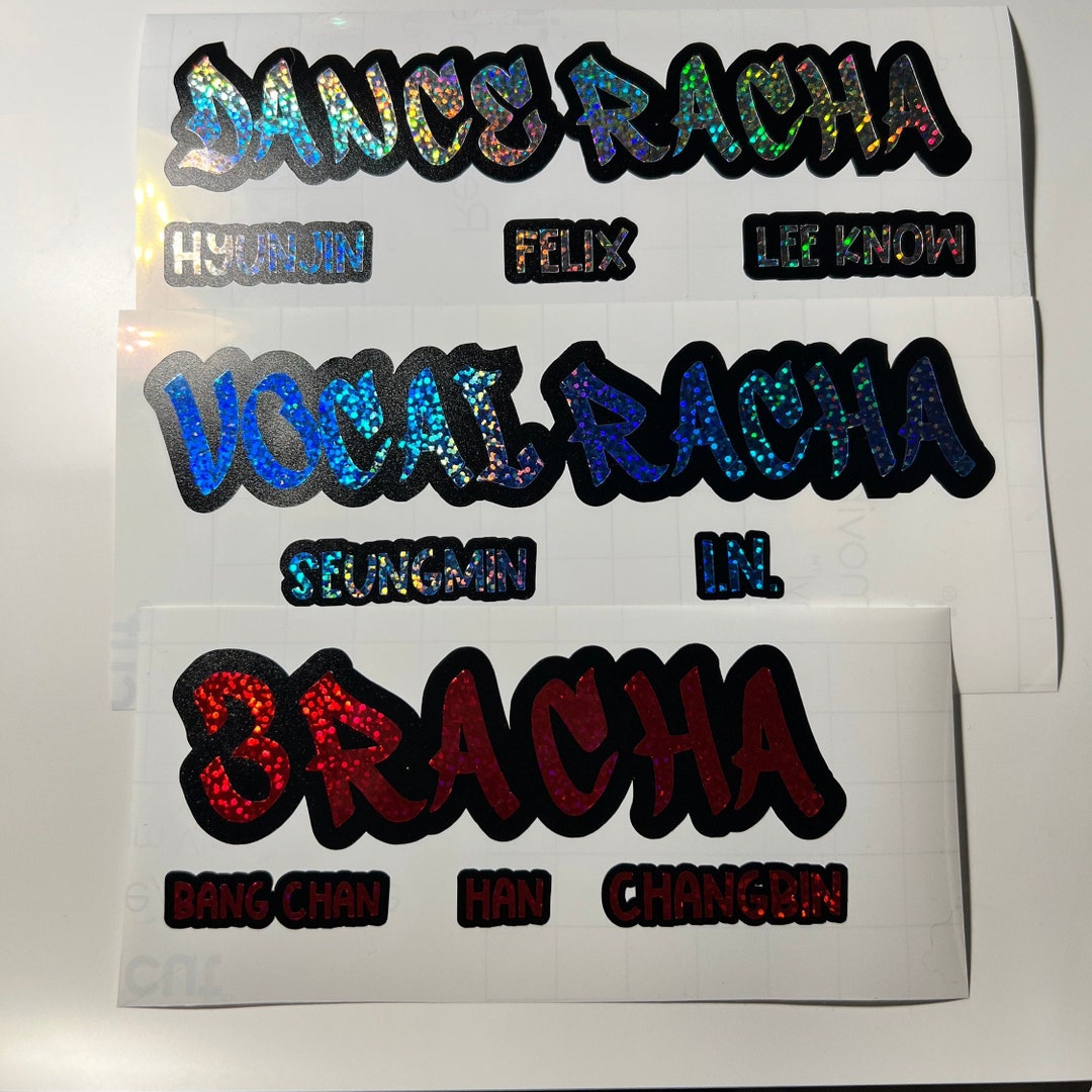 Stray Kids / 3 Racha / Vocal Racha / Dance Racha / SKZ - Etsy