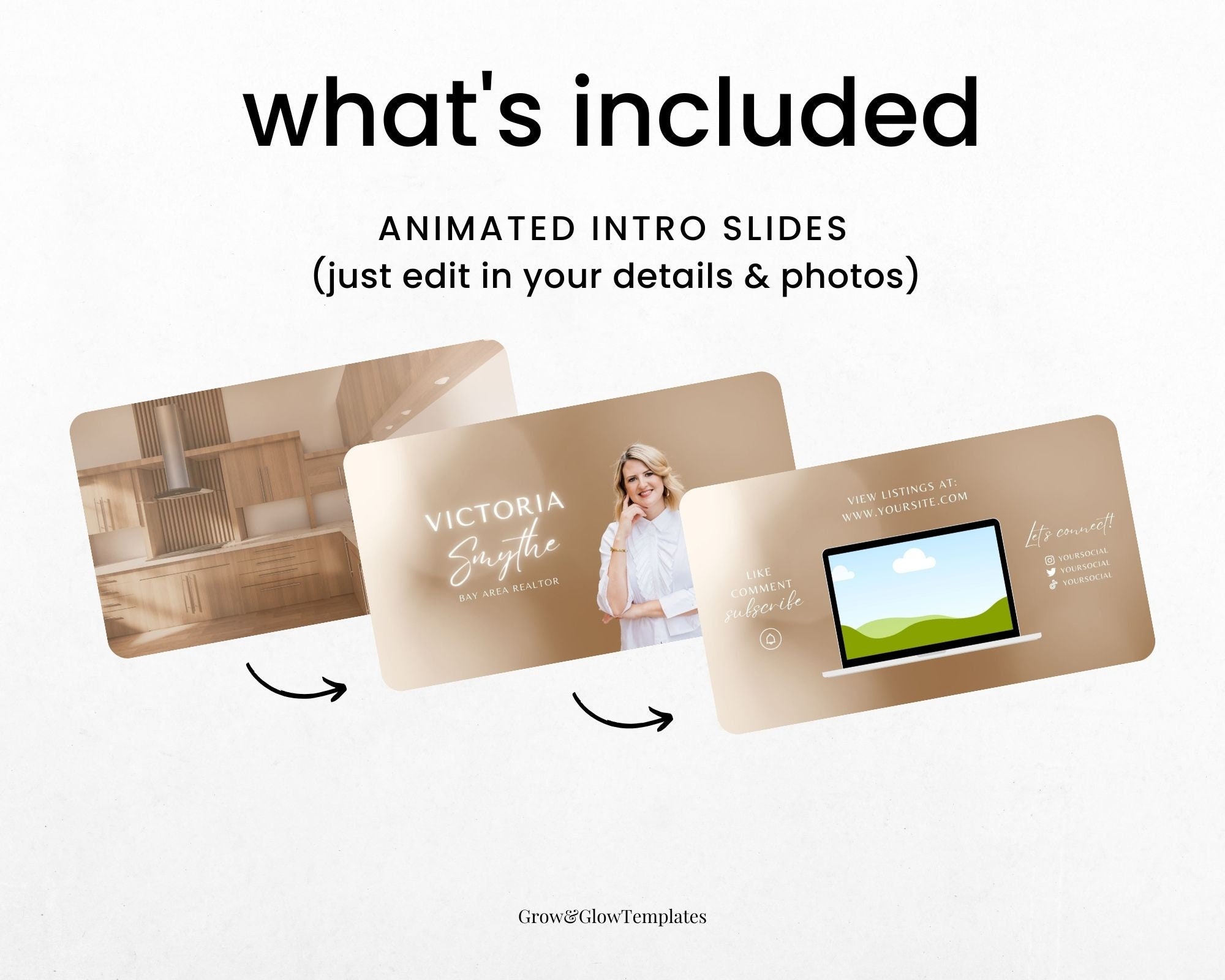 Realtor Youtube Brand Kit, Youtube Banner for Realtors Minimalist ...