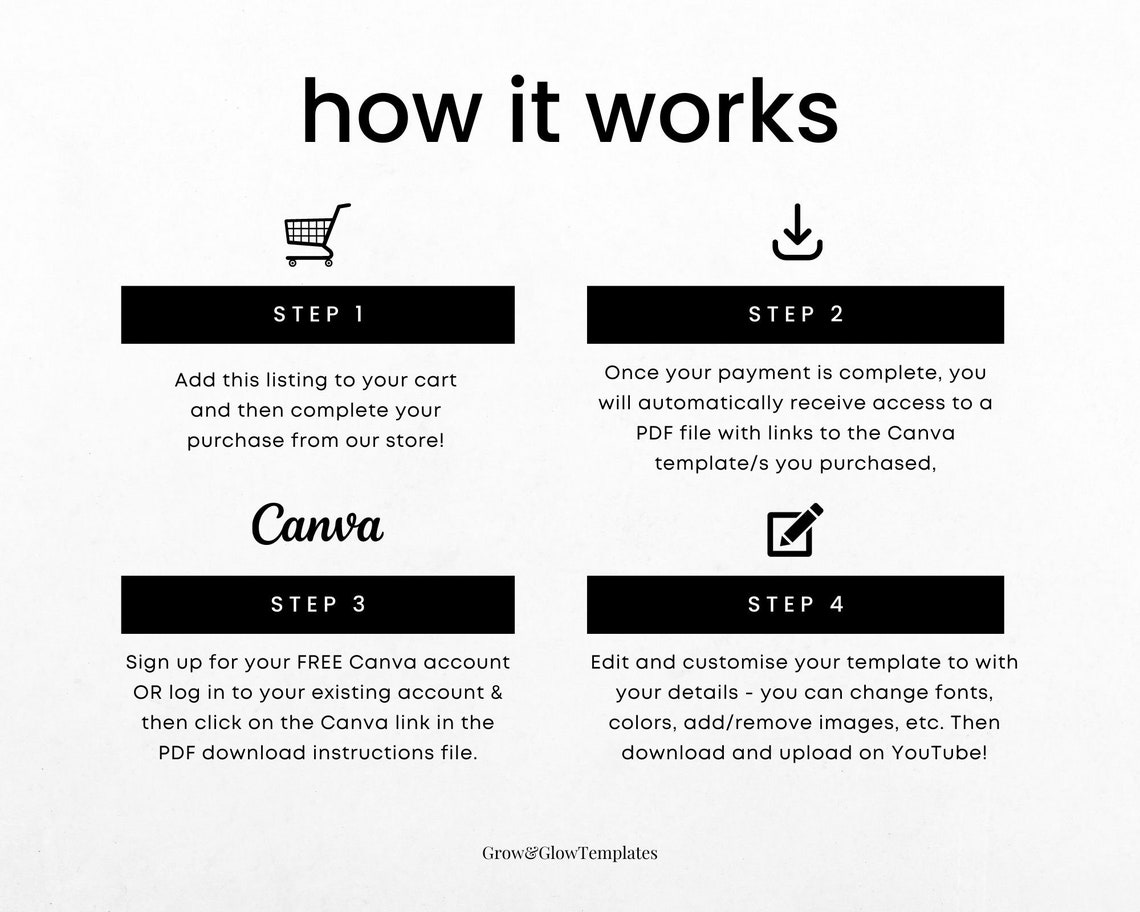 Youtube Intro Video Template, Youtube Intro and Outro Black, Youtube ...