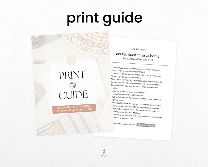 Neutral Customer Loyalty Card Canva Template for Business Beige ...