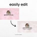 Youtube Banner Pink, Youtube Banner Kit Pink Template Canva, Pink ...