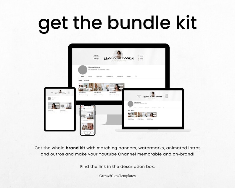 Youtube Thumbnail Design Templates Canva, Youtube Thumbnails Neutral ...