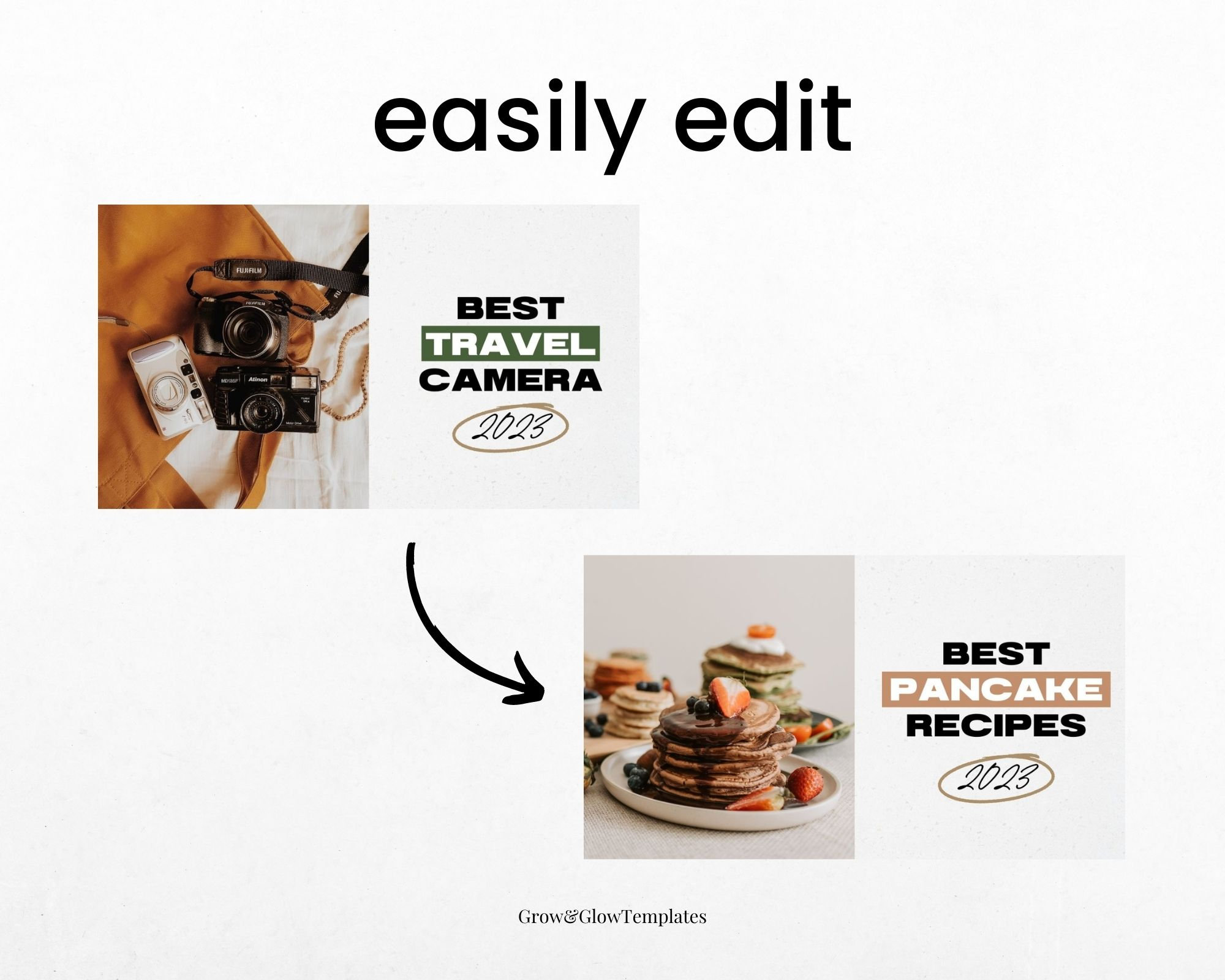 Youtube Thumbnail Templates: Canva Masculine Theme (digital Download ...