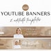 Real Estate Youtube Banner Gold, Youtube Banner for Coaches Template ...