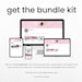 Youtube Banner Pink, Youtube Banner Kit Pink Template Canva, Pink ...