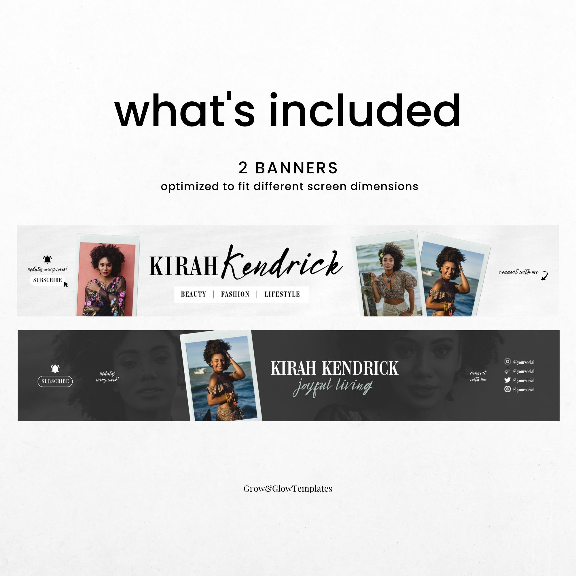 Youtube Channel Banner Travel, Youtube Banner Black and White, Youtube ...