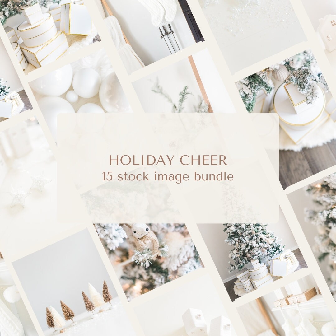 Holiday Cheer Bundle / 19 Social Media Photos Capturing the Essence of ...
