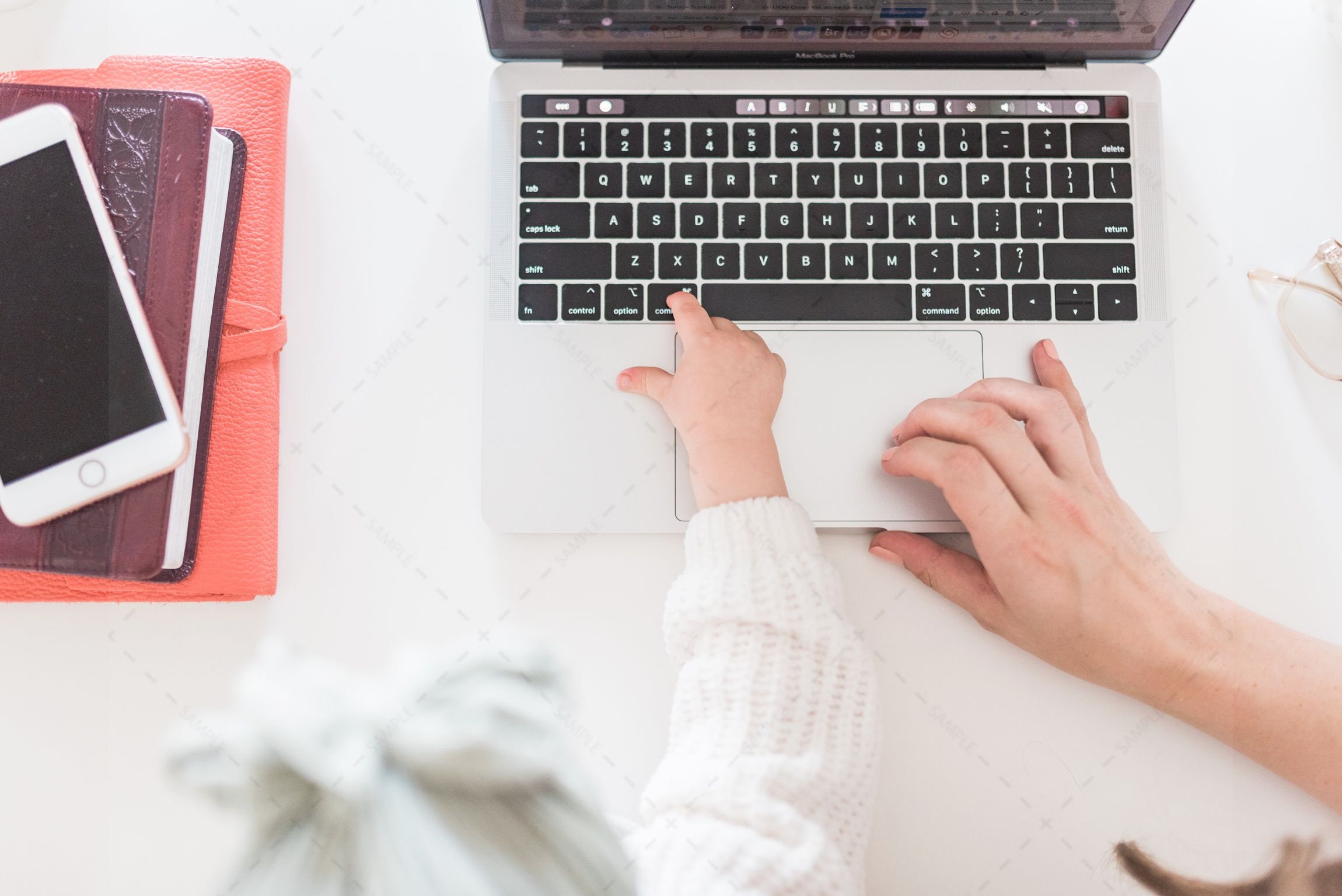 Work at Home Mom Office Stock Photo Bundle / Styled Stock Photos / 30 ...