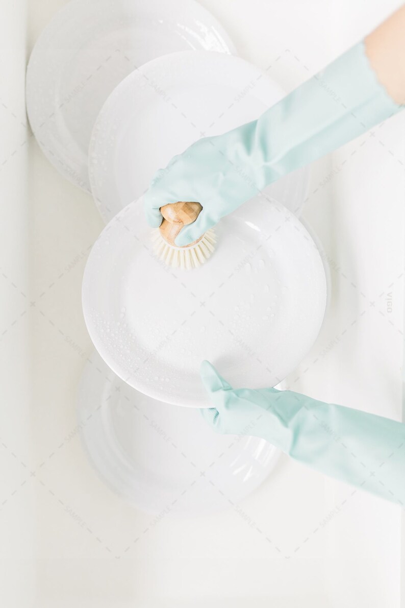 Household Chores Cleaning Stock Photo Bundle / Styled Stock Photos / 30 ...