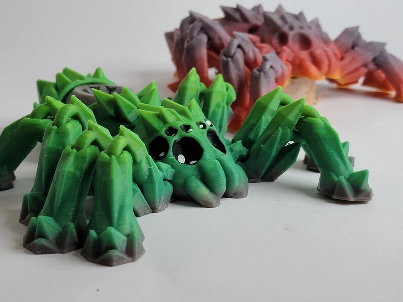 Articulated 3D Printed Spide|cool Arachnid|fantastic Halloween Gift - Etsy