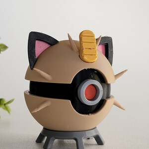 Pokeball Meowth - Etsy