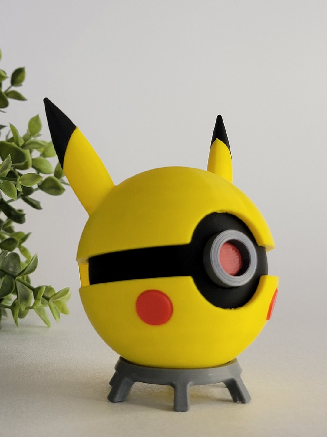 Pikaball| Fun Themed Pokeball| Great for Gifts|fan Art| Decorative ...