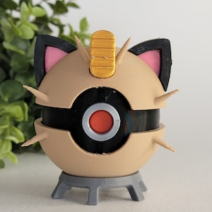 Pokeball Meowth - Etsy