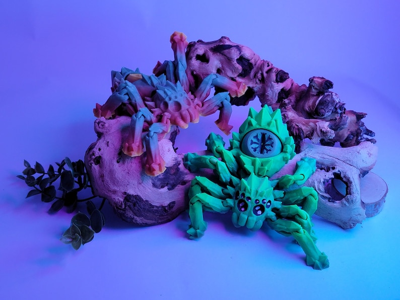 Articulated 3D Printed Spide|cool Arachnid|fantastic Halloween Gift - Etsy