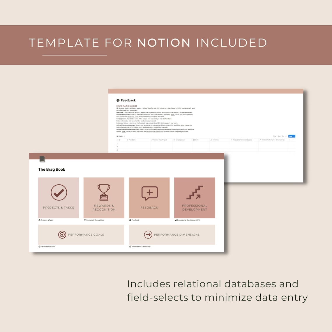The Brag Book: Career Accomplishment Tracker for MS Excel, Google ...