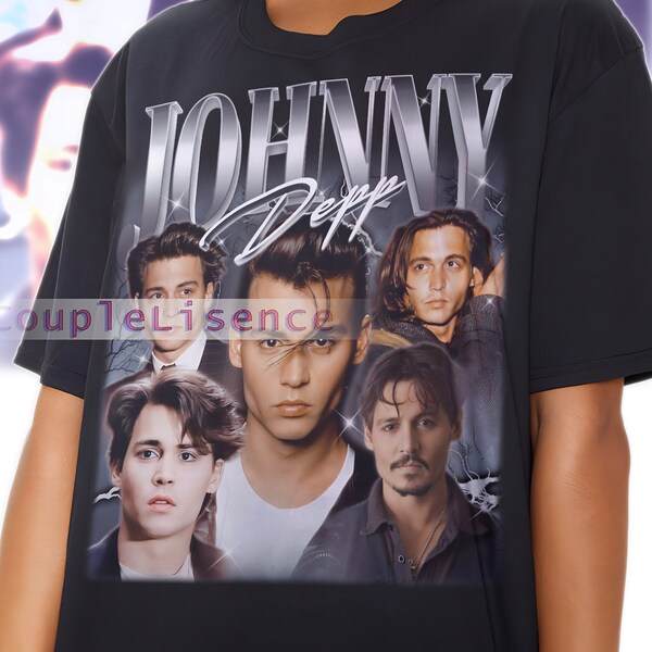 Johnny Depp T Shirt - Etsy