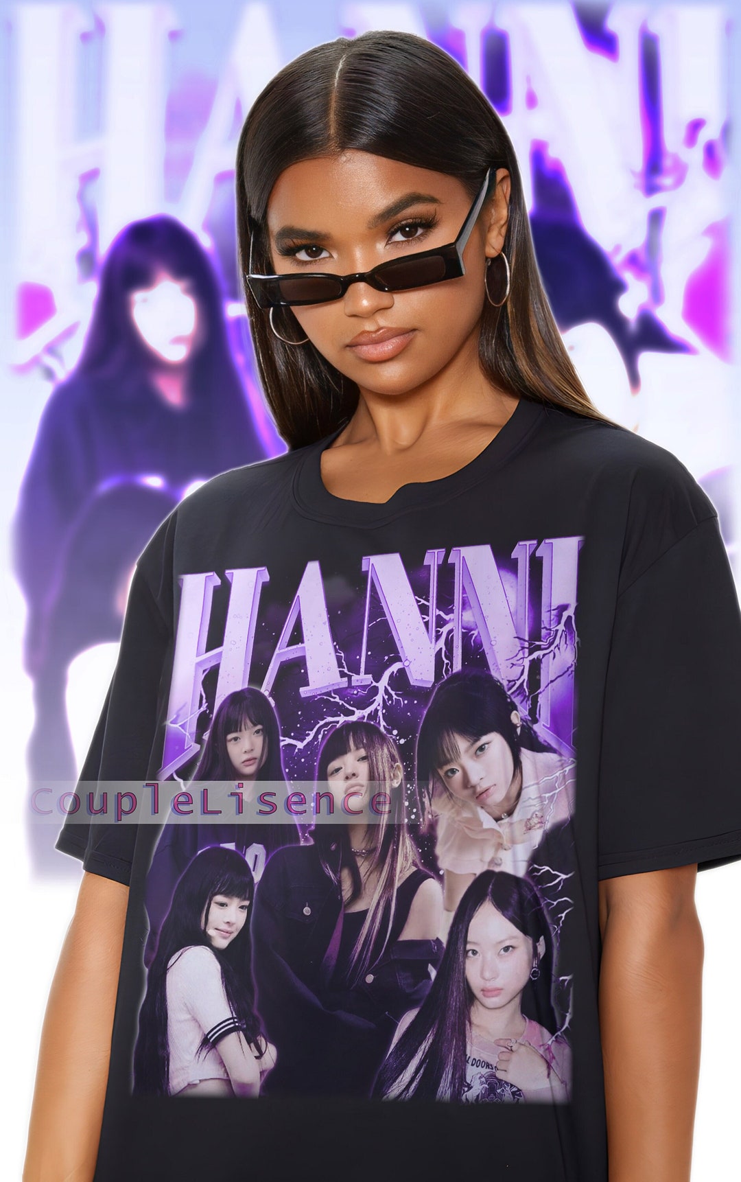 HANNI Vintage Shirt Hanni Homage Fan Tees Hanni Homage - Etsy