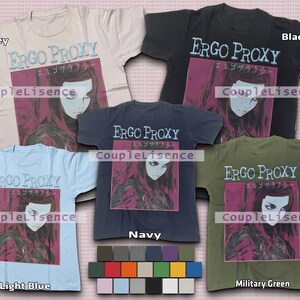 ERGO PROXY Shirt Ergo Proxy Fan Tees Ergo Proxy Retro Ergo Proxy ...