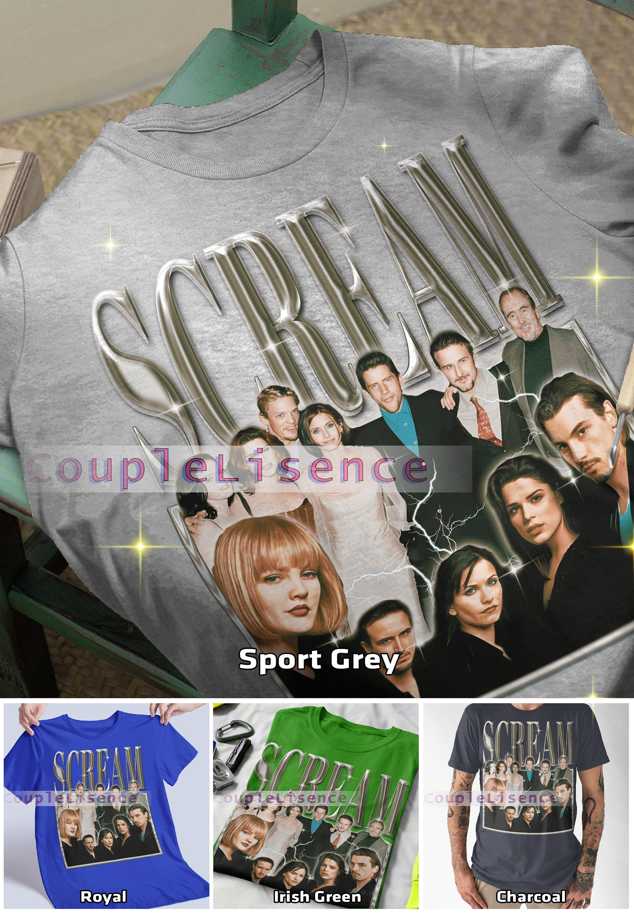 SCREAM 1 MOVIE Vintage Shirt | Scream Movie Homage Tshirt | Scream ...