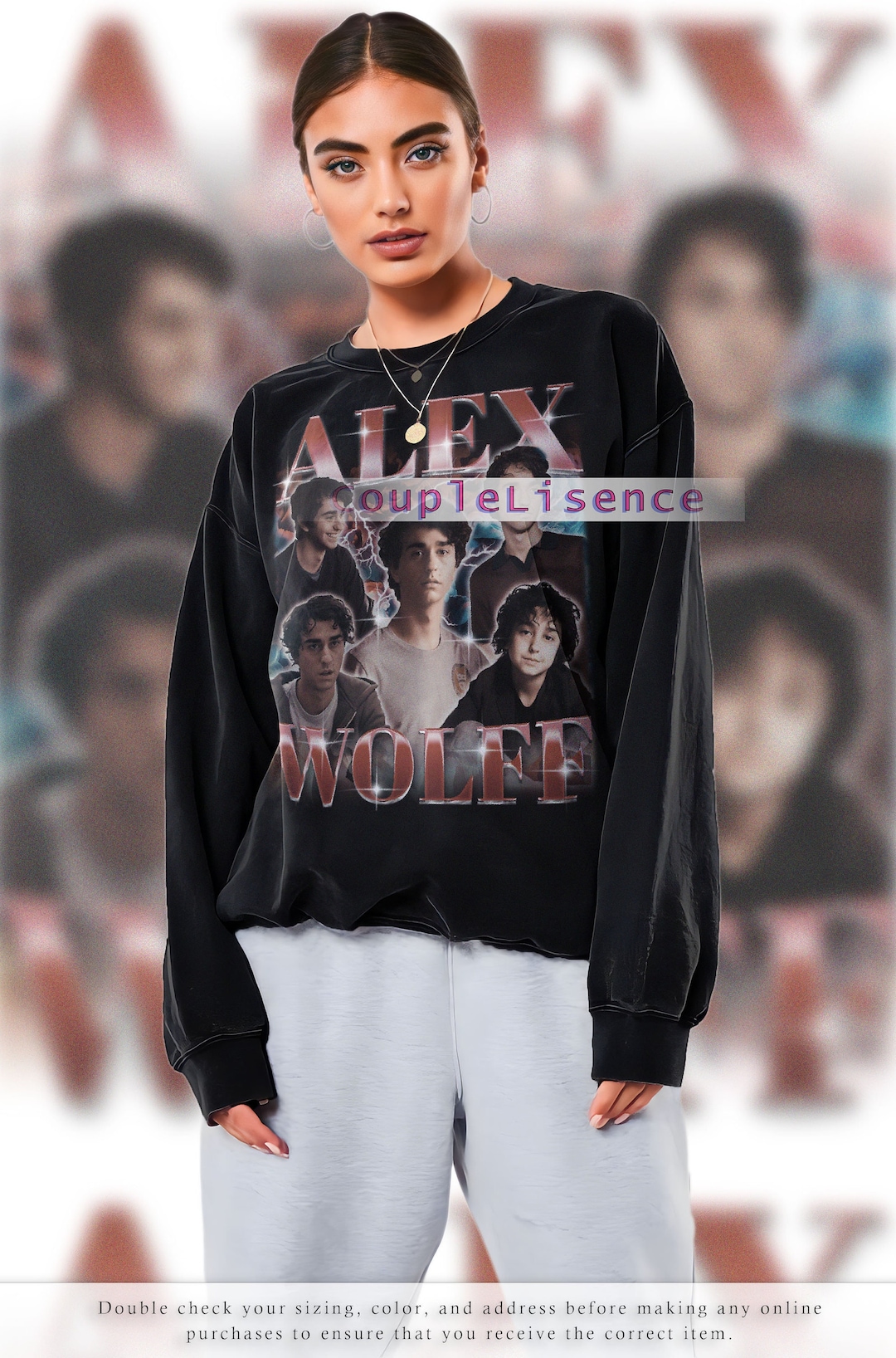 ACTOR ALEX WOLFF Vintage Sweatshirt, Alex Wolff Homage Sweater Alex ...
