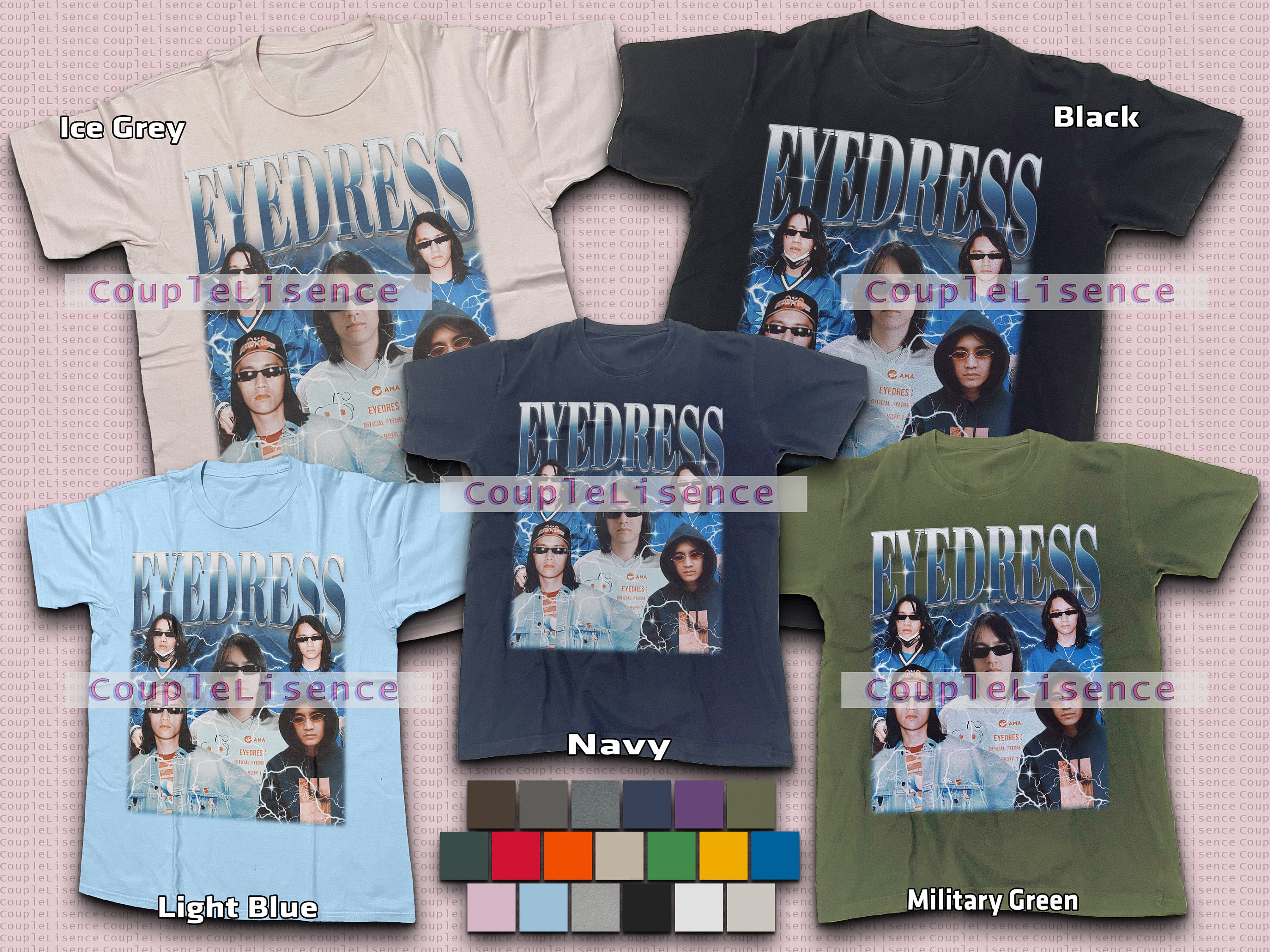 Bootleg Eyedress Vintage Shirt Eyedress Homage Fan Tees Etsy