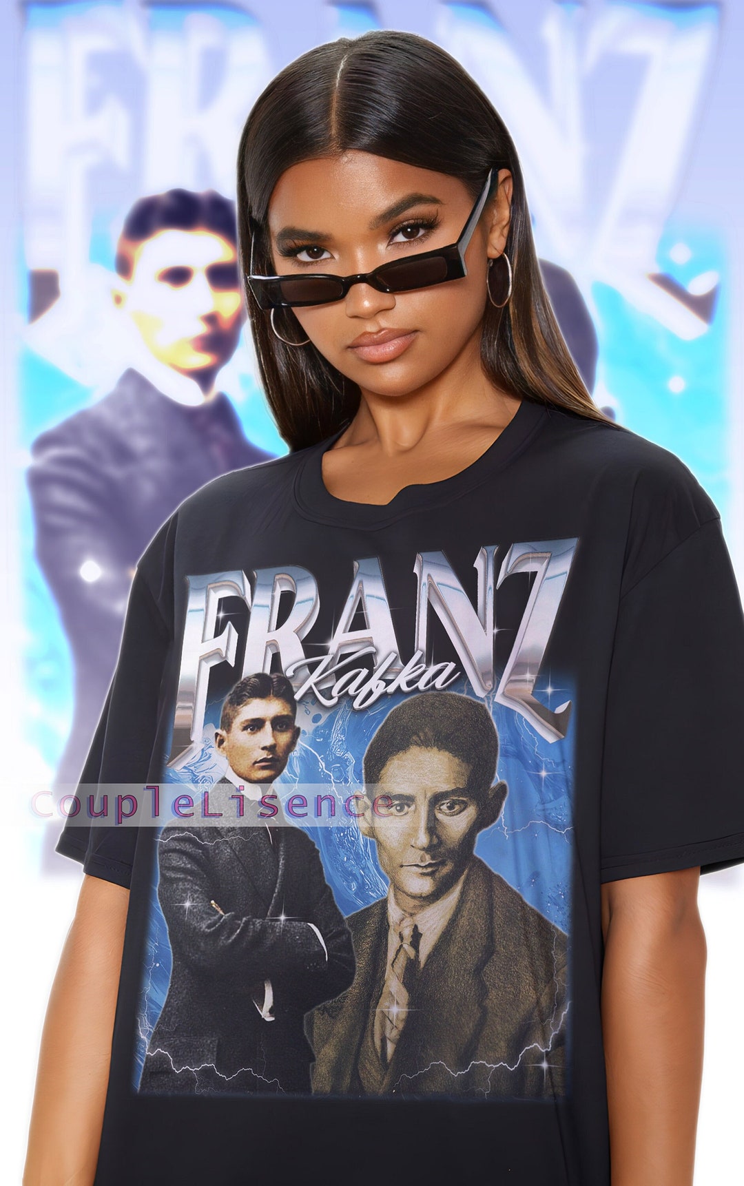 Novelist FRANZ KAFKA Vintage Shirt Franz Kafka Fan Tees Franz Kafka ...