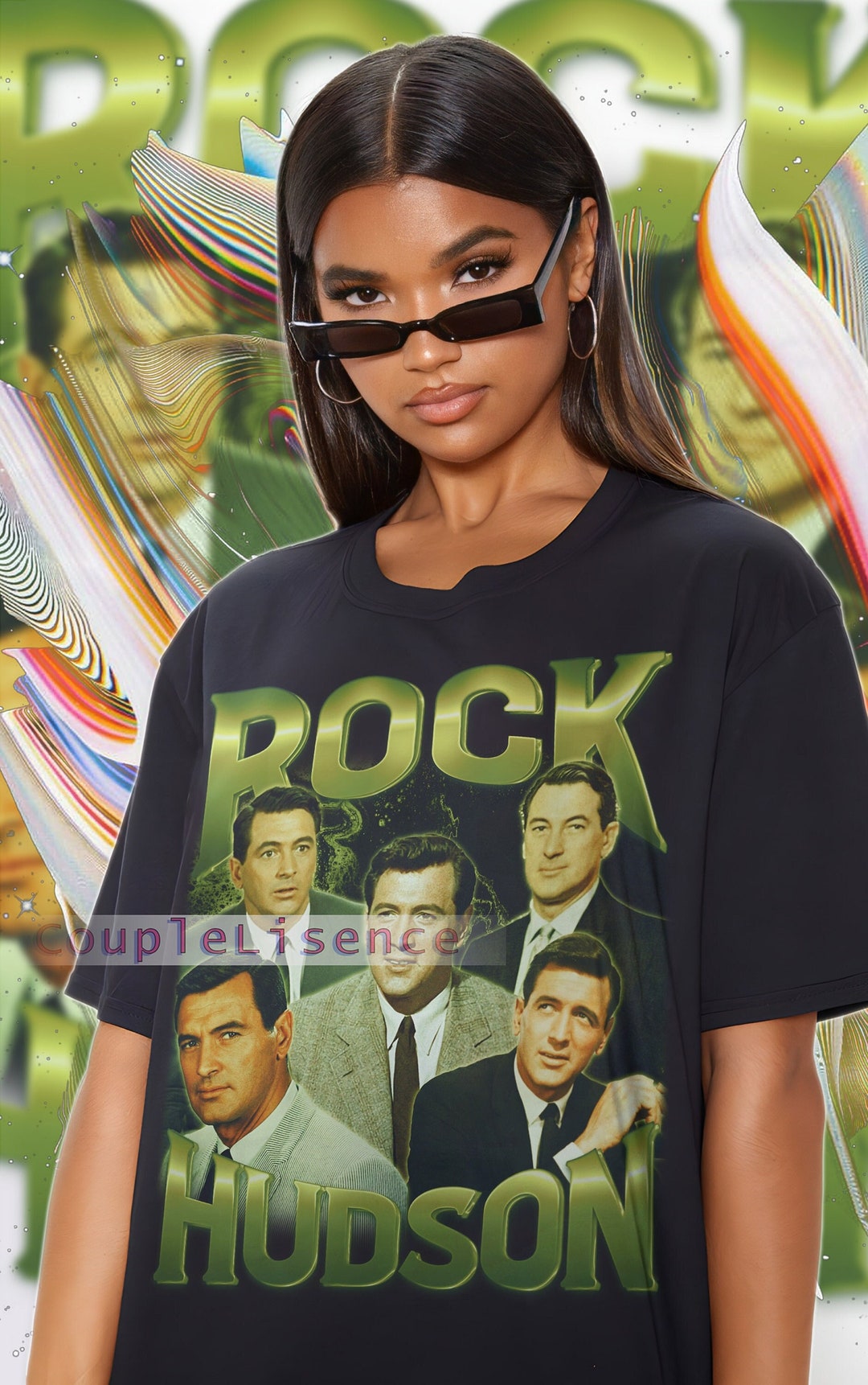 ROCK HUDSON Vintage Shirt Rock Hudson Homage Retro Rock Hudson Tees ...
