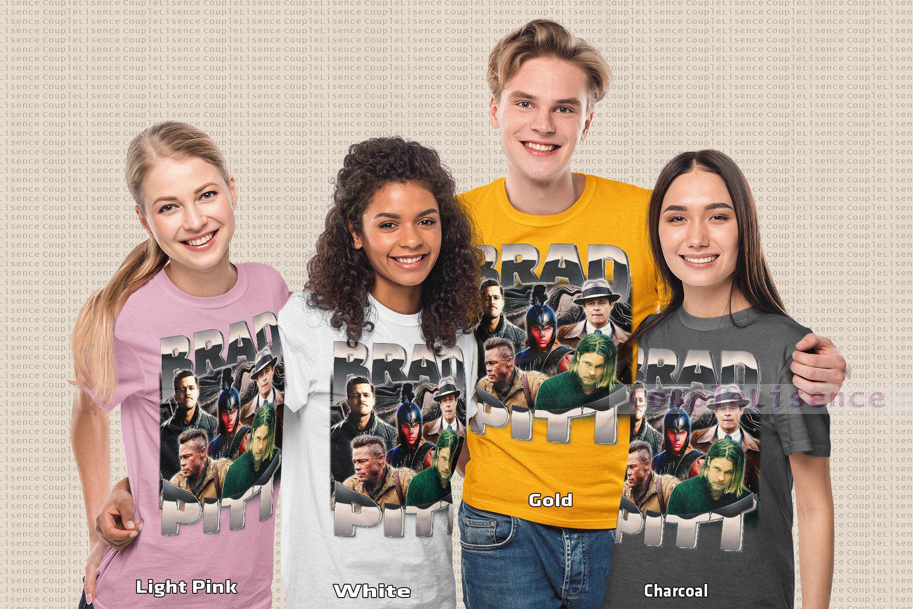 Camiseta Brad Pitt Fight Club Tyler Durden Brad Pitt Merch Para Hombre ...