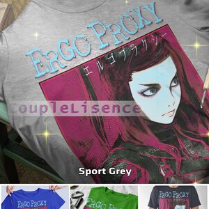 ERGO PROXY Shirt Ergo Proxy Fan Tees Ergo Proxy Retro Ergo Proxy ...