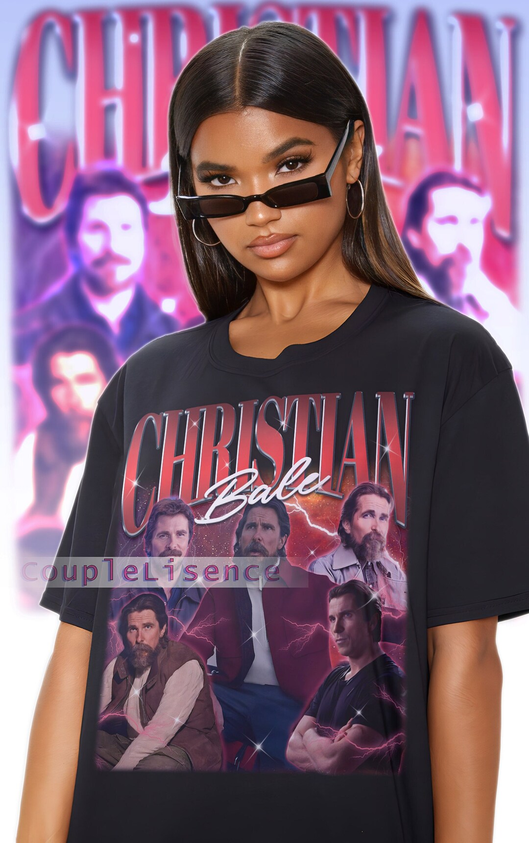 Bootleg CHRISTIAN BALE Vintagechristian Bale Homage Fan Tees - Etsy