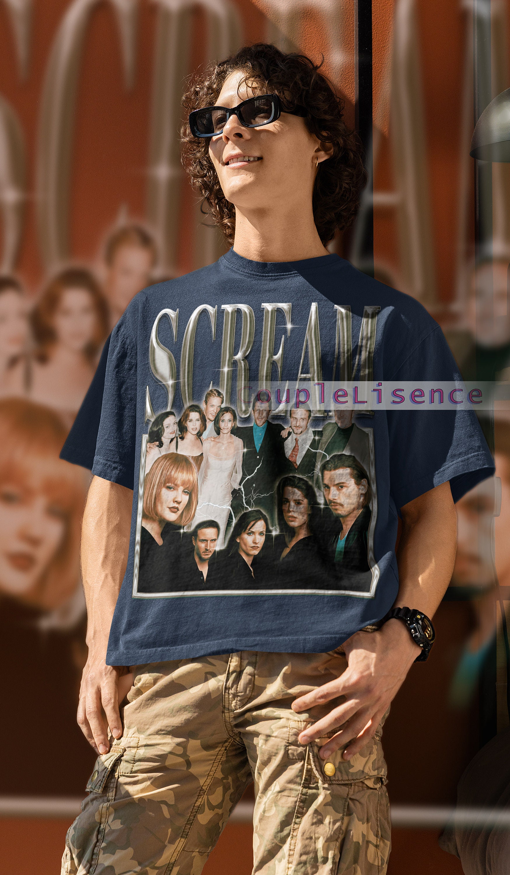 SCREAM 1 MOVIE Vintage Shirt | Scream Movie Homage Tshirt | Scream ...